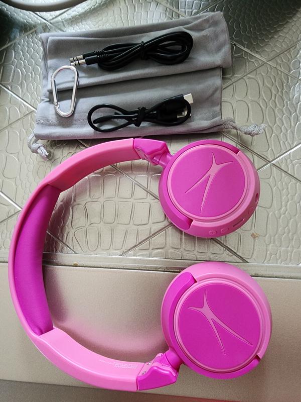 Altec Lansing 2 N 1 Wireless- Two Tone Over The Ear Wireless Noise ...