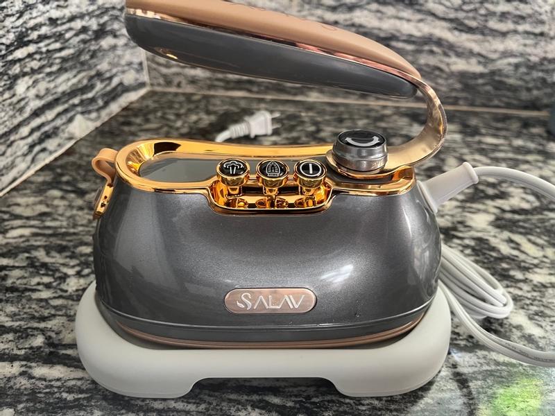 SALAV Retro Edition Duopress Handheld Steamer Iron and Fabric Shaver ...