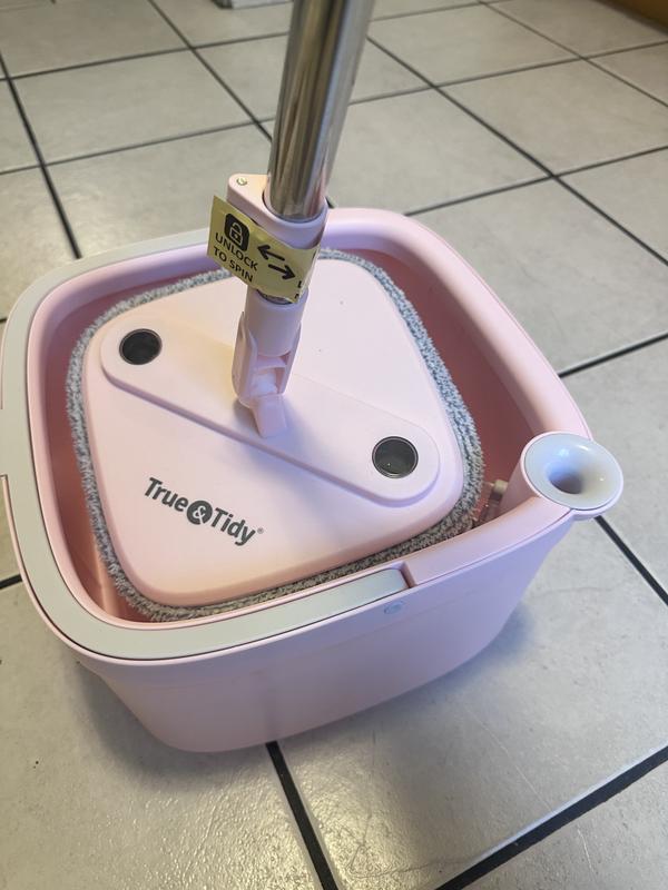 True & Tidy True Clean Spin Mop & Bucket Cleaning System - Macy's
