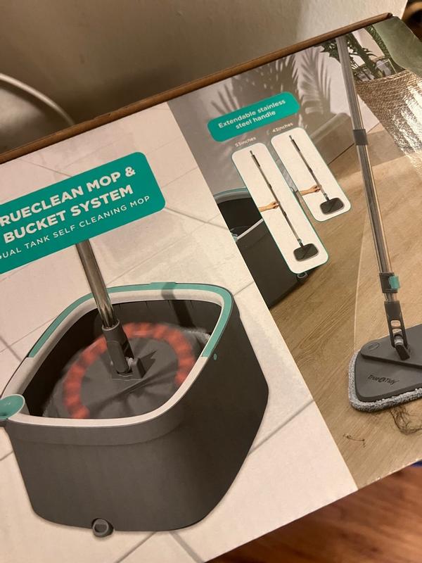 True & Tidy True Clean Spin Mop and Bucket System - Macy's