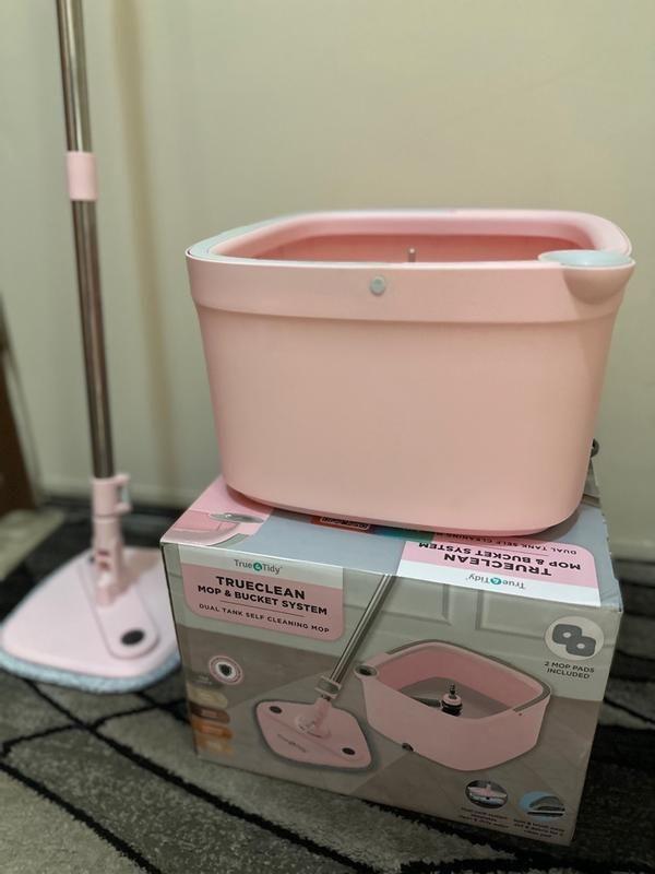 True & Tidy True Clean Duo Bucket Spin Mop System - Macy's