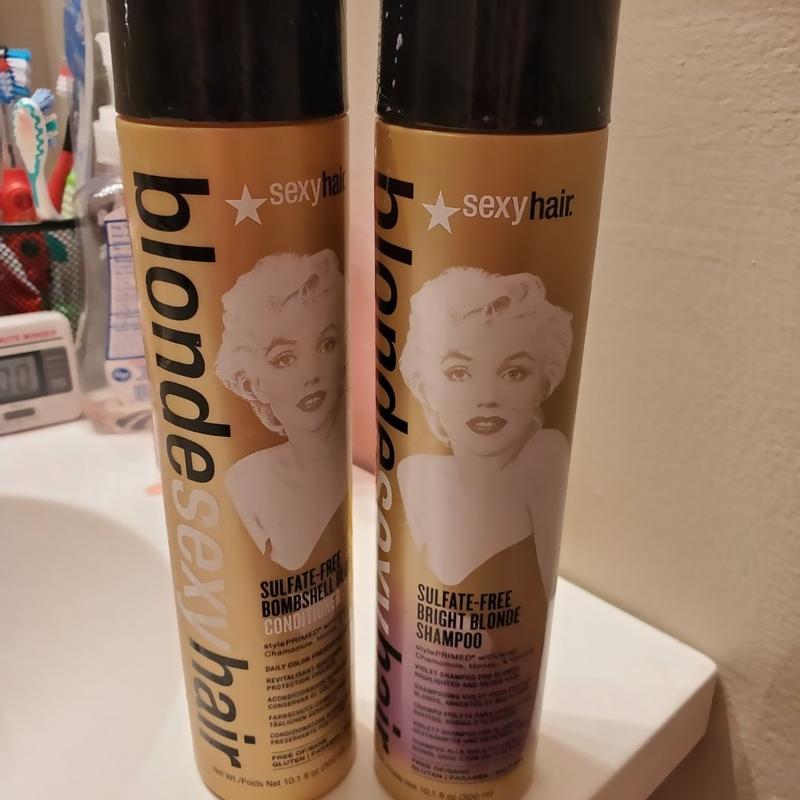 Sexy Hair Blonde Sexy Hair Bombshell Blonde Daily Color Preserving ...