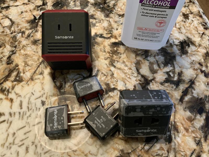 Samsonite 5-Pc. Travel Converter/Adapter Kit with Pouch - Macy's