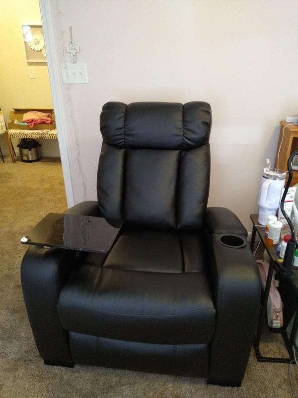 Larson Power Reclining Home Theater Chair With Tray Sam s Club