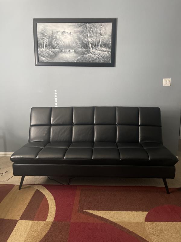 Felix Faux Leather High Performance Convertible Sofa Sam s Club