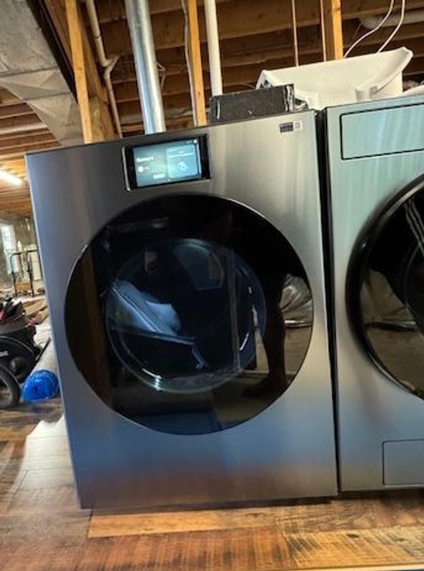 Samsung Bespoke Large Stackable Steam Cycle Vented Electric Dryer ...