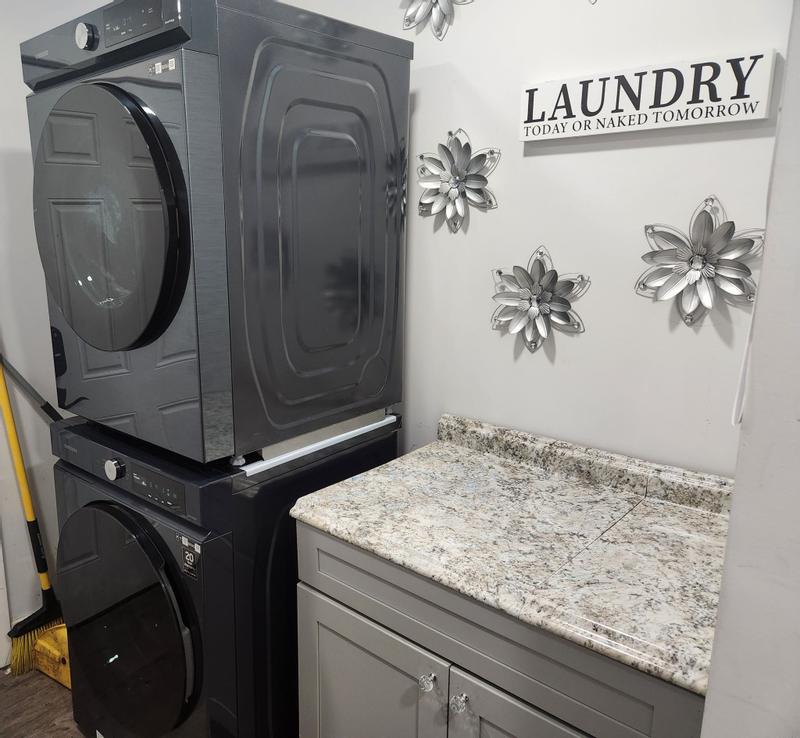 Samsung Extra Large Stackable Steam Cycle Vented Electric Dryer ...