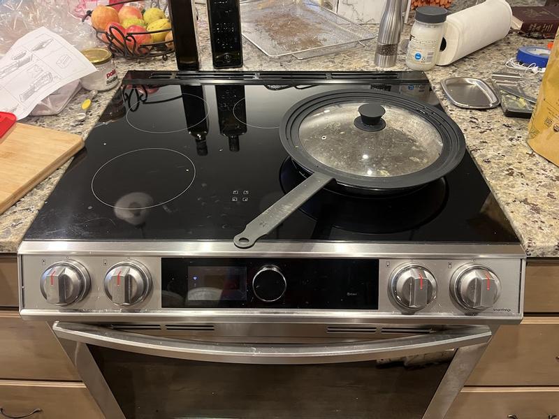 Samsung Rapid Heat Induction 30-in 4 Burners 6.3-cu ft Self & Steam ...