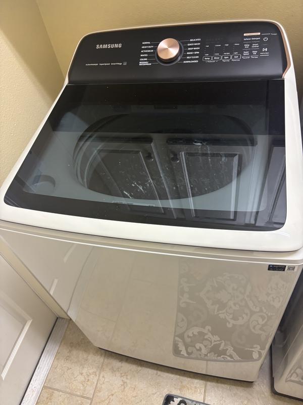 Samsung Bespoke 5.3-cu ft High Efficiency Stackable Steam Cycle Smart ...