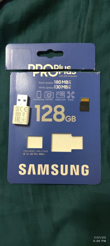 Samsung Pro Plus + Reader Full Size Sdxc Card 256Gb at Lowes.com