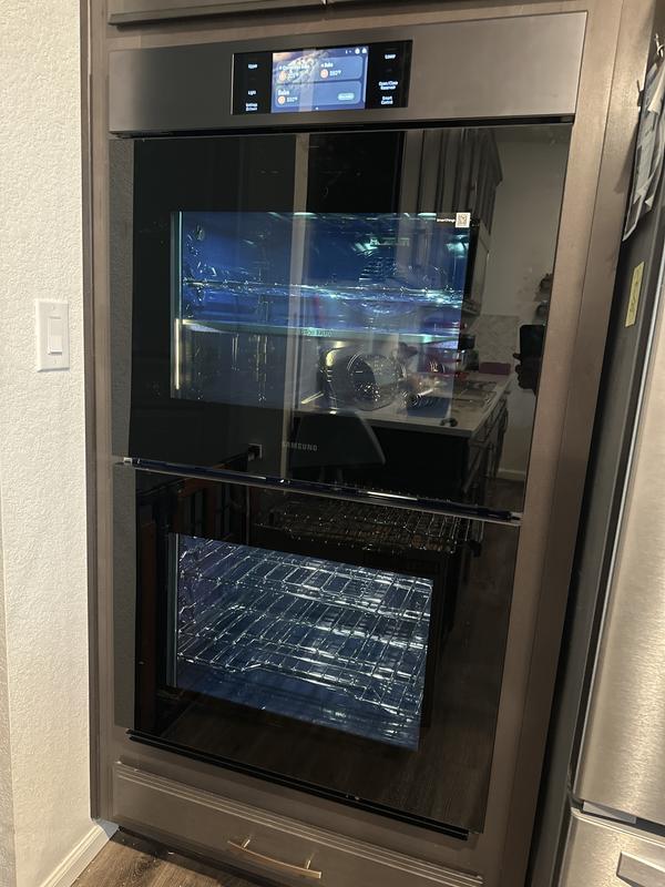 Samsung Bespoke 30-in Smart Double Electric Wall Oven with Air Fry ...