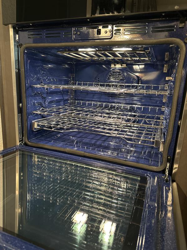 Samsung Bespoke 30-in Smart Double Electric Wall Oven with Air Fry ...