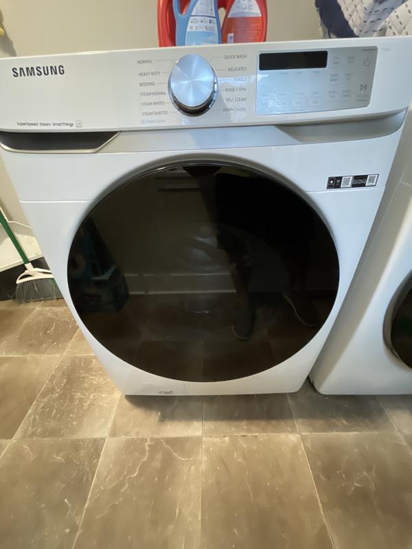 Reviews for Samsung 4.5 cu. ft. Smart High Efficiency Front Load Washer with Super Speed in Champagne Pg 5 The Home Depot