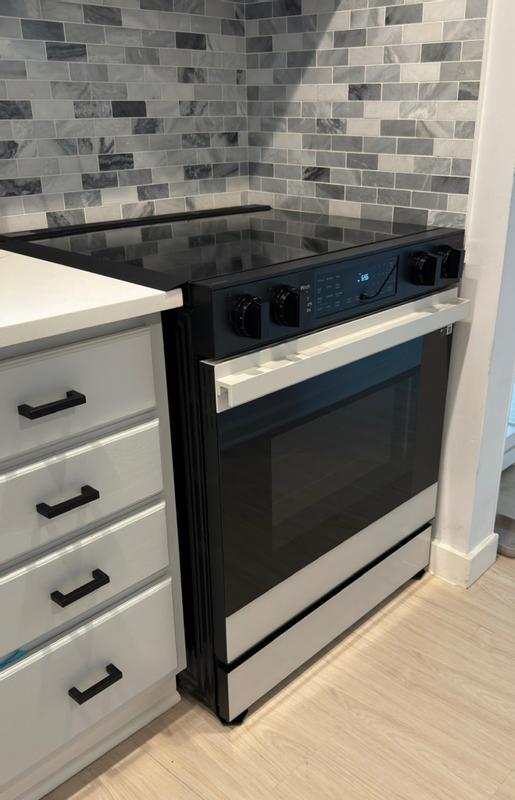 Samsung Bespoke 30-in Glass Top 5 Burners 6.3-cu ft Self & Steam ...