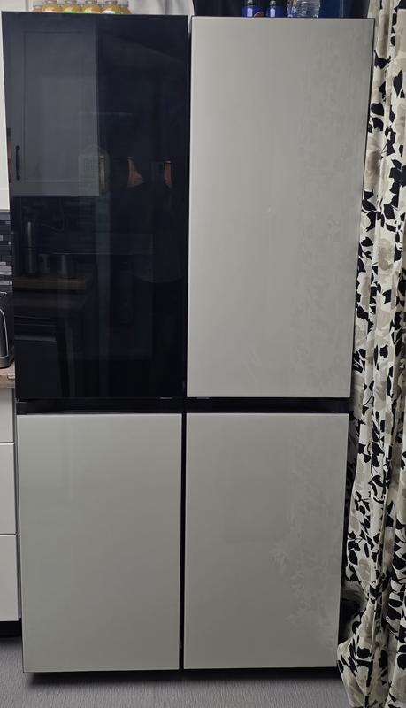 Samsung Bespoke 28.6-cu ft 4-Door Smart French Door Refrigerator with ...