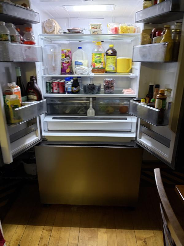Samsung Counter-depth 27-cu ft Smart French Door Refrigerator with Dual ...