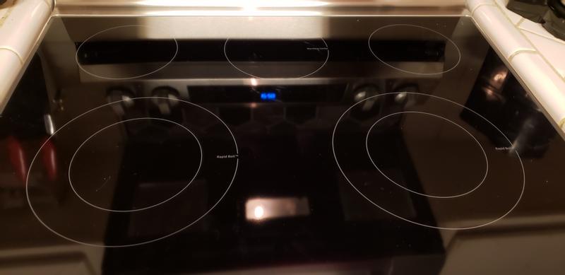 Samsung NE63A6311SS/AA 30" 6.3 cu.ft. Stainless Steel Electric Range ...