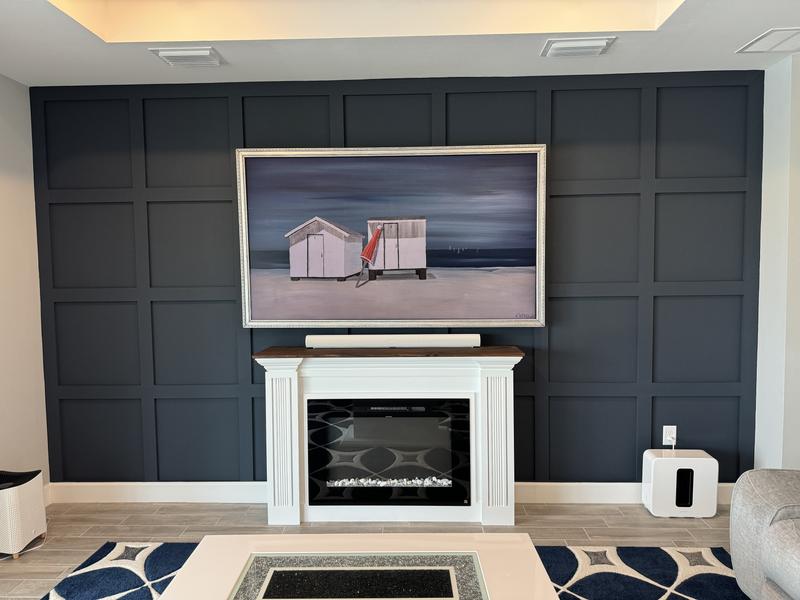 Frame QLED HDR Smart TV with Slim Fit Wall Mount 2024 and HW-S800D 3.1. ...