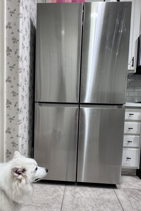 Samsung 29.2-cu ft 4-Door Smart French Door Refrigerator with Dual Ice ...