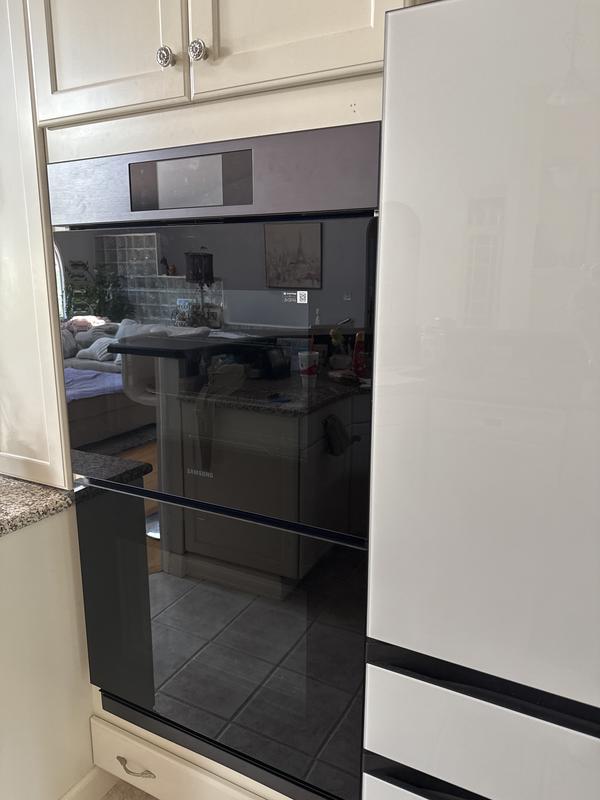 Samsung 30-in Smart Double Electric Wall Oven with Air Fry Multi-fan ...