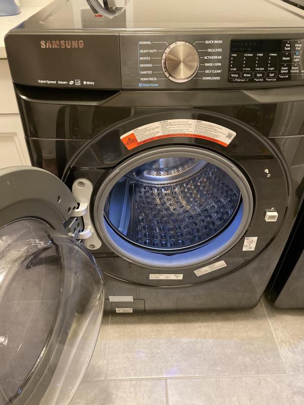 Samsung WF50R8500AW/US 5 cu. ft. Smart Front-Load Washer with Super ...