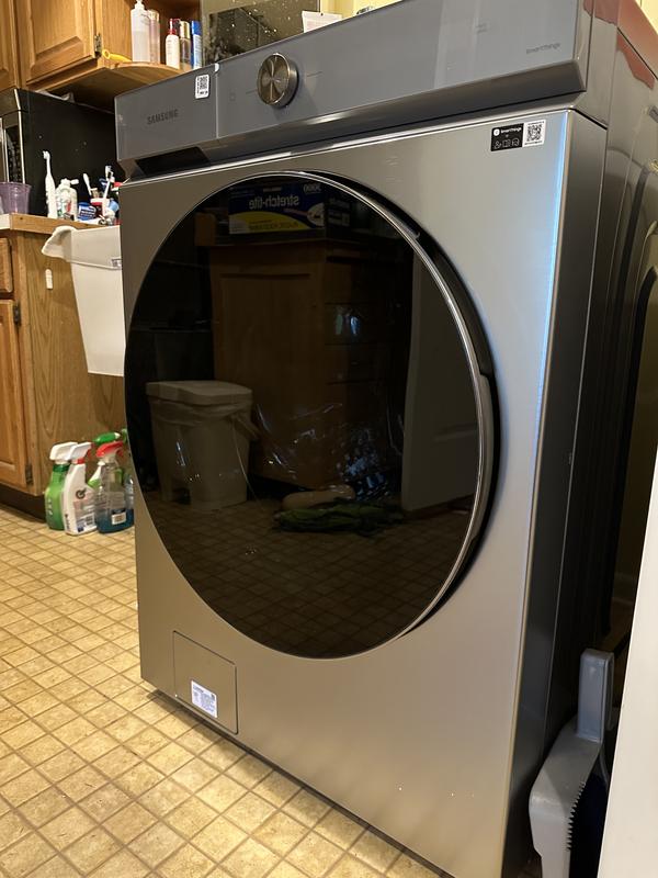 Samsung Bespoke 5.3-cu ft High Efficiency Stackable Steam Cycle Smart ...