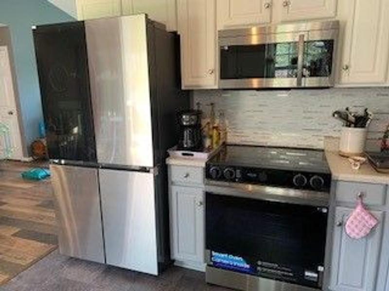 Samsung Bespoke 28.6-cu ft 4-Door Smart French Door Refrigerator with ...
