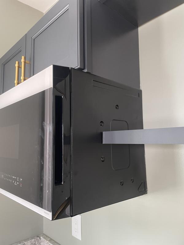 Samsung Countertop Microwave Trim Kit (Stainless Steel) MA-TK3080CT at ...