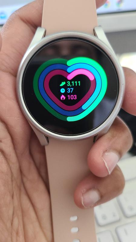 Samsung Galaxy Watch4 SM-R860 40mm Aluminum Case with Sport Band - Pink ...