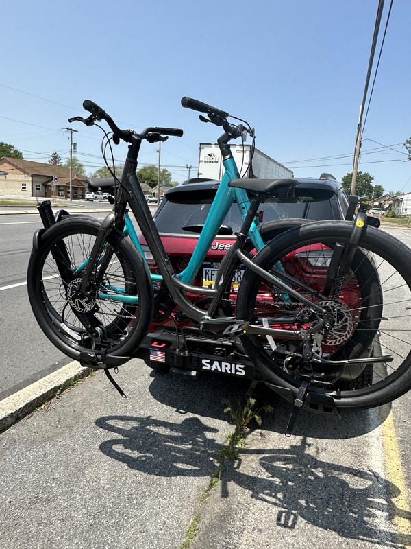 Saris 120 lb. Capacity 2-Bicycle Superclamp EX Hitch Bike Rack Mount ...