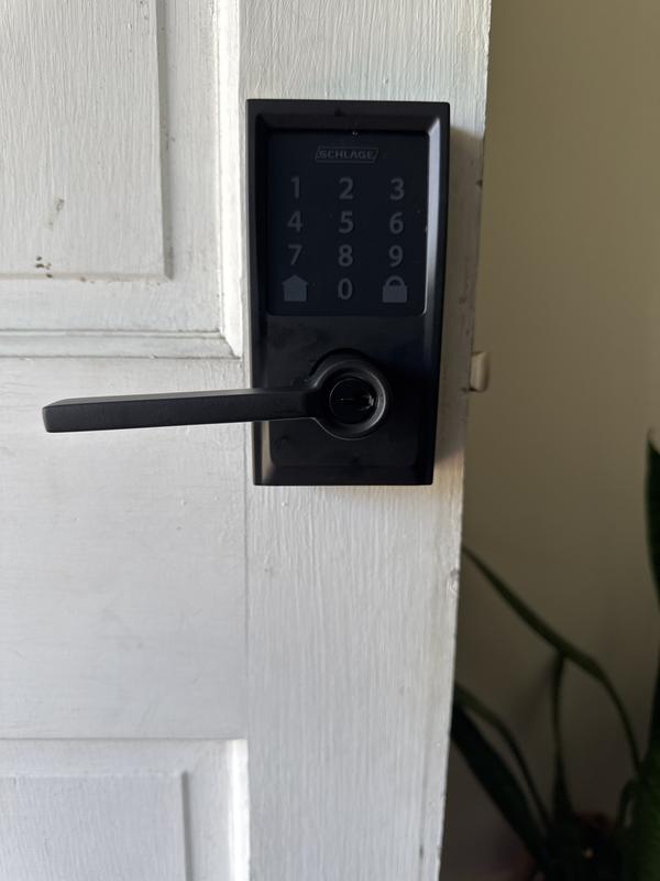 Schlage Encode Lever Century-Latitude Satin Nickel Smart Lock ...