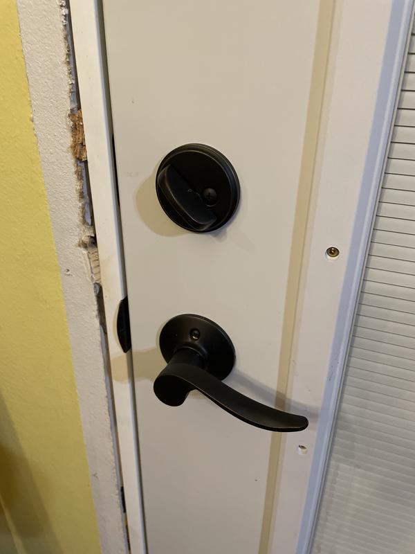 Schlage Antique Brass Zinc Single Cylinder Deadbolt in the Deadbolts ...