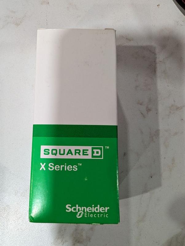 Square D X Series 15-amp Single-pole Rocker Master Light Switch , White ...