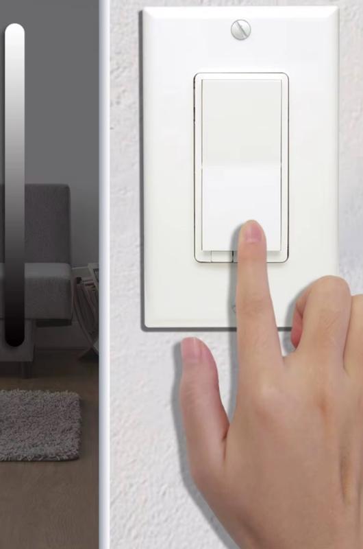 Square D X Series 15-amp 3-way Rocker Master Light Switch , White in ...