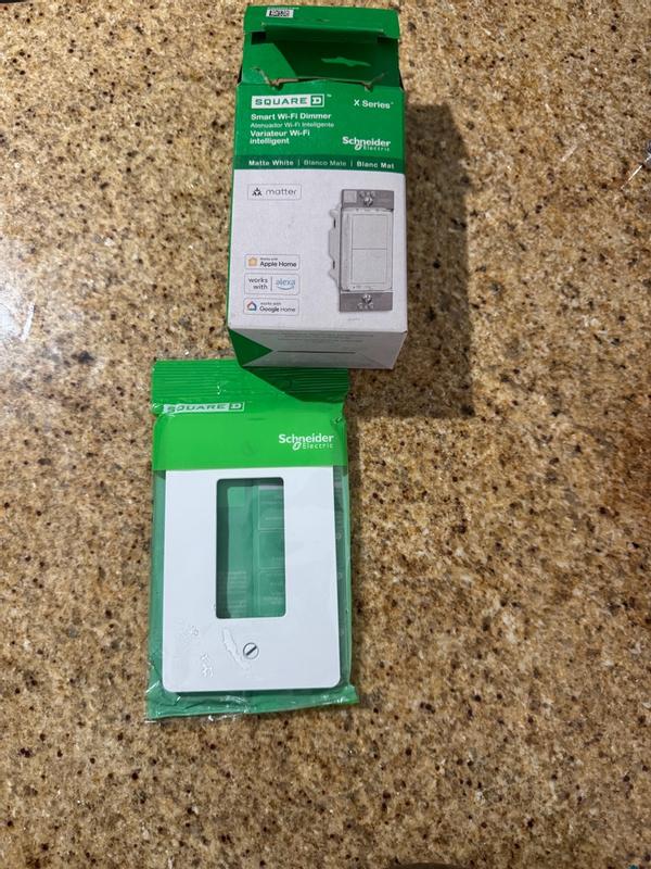 Square D by Schneider X Series Smart WiFi Matter Single-pole/3-way ...