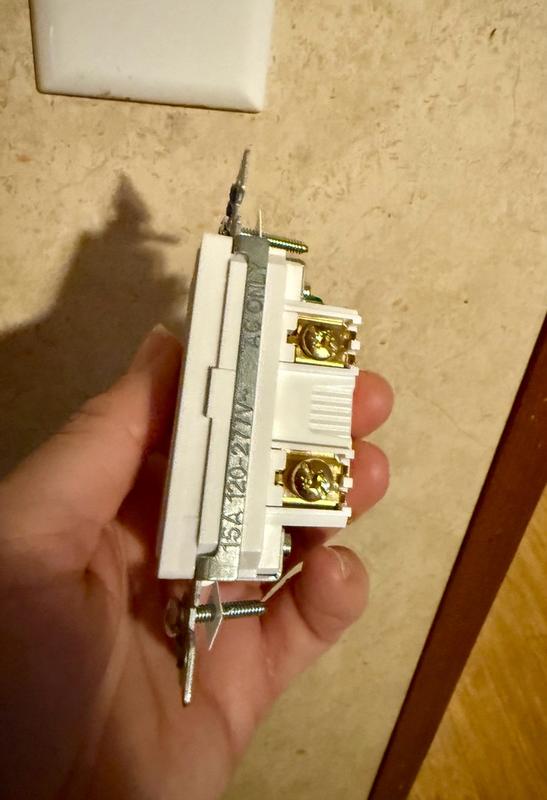 Square D X Series 15-amp Single-pole Rocker Master Light Switch , White ...