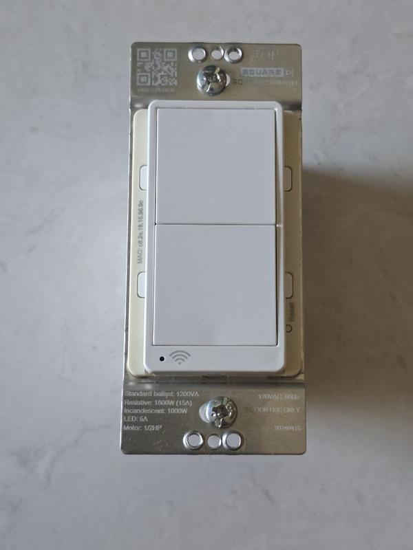 Square D by Schneider X Series Smart WiFi Matter 15-amp Single-pole/3 ...