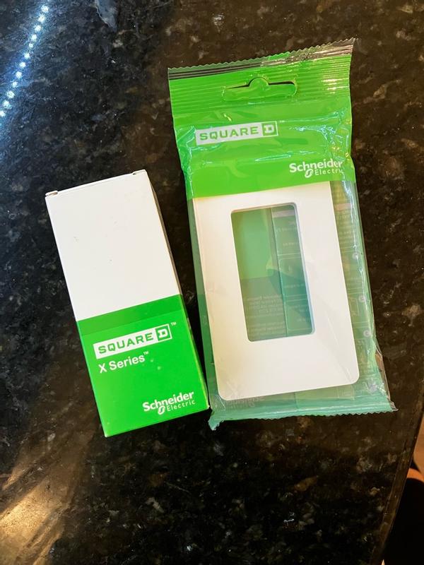Square D X Series 20-amp Single-pole/3-way Rocker Master Light Switch ...