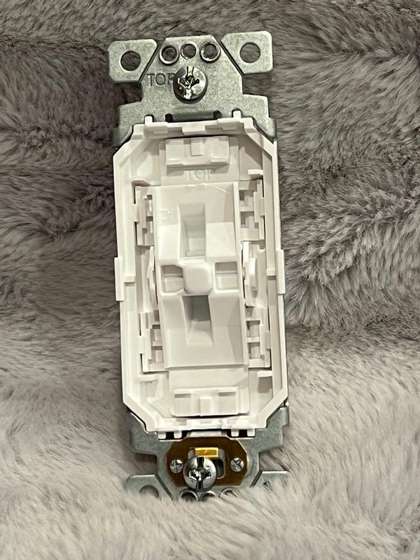 Square D X Series 15-amp Single-pole Momentary Master Light Switch ...