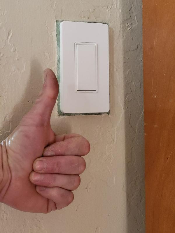 Square D X Series 15-amp Single-pole Rocker Master Light Switch , White ...