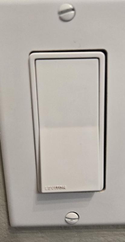 Square D X Series 15-amp 3-way Rocker Master Light Switch , White in ...