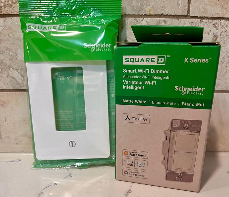 Square D by Schneider X Series Smart WiFi Matter Single-pole/3-way ...