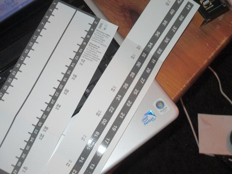 Buy Load Center and CSEDs Universal Directory Kit 42-Labels Electrical ...