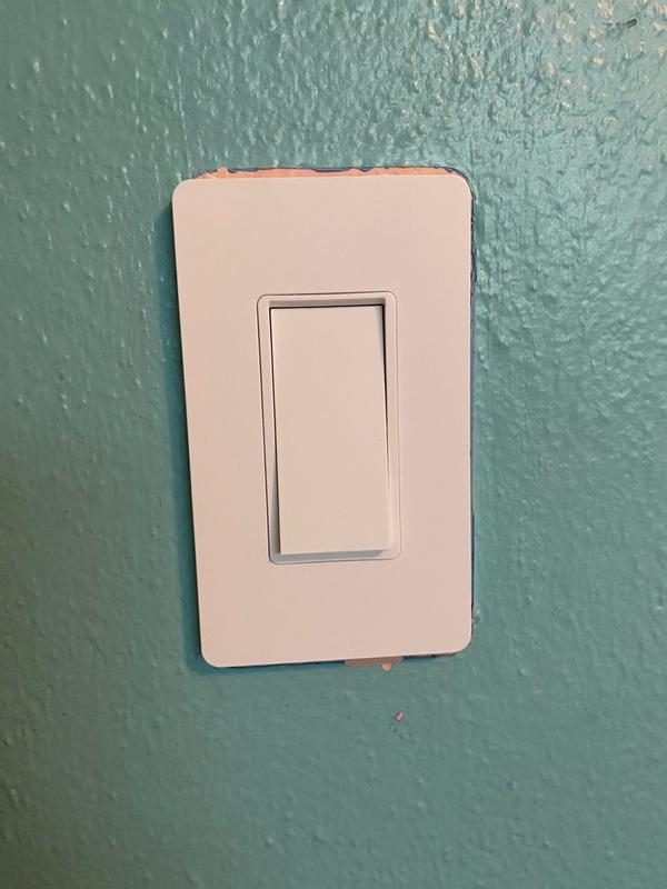 Square D X Series 15-amp Single-pole Rocker Master Light Switch , White ...