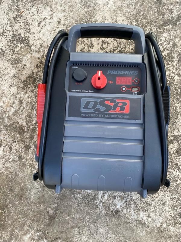 Schumacher Electric DSR ProSeries 2200-Amp 12-Volt Portable Car Battery ...