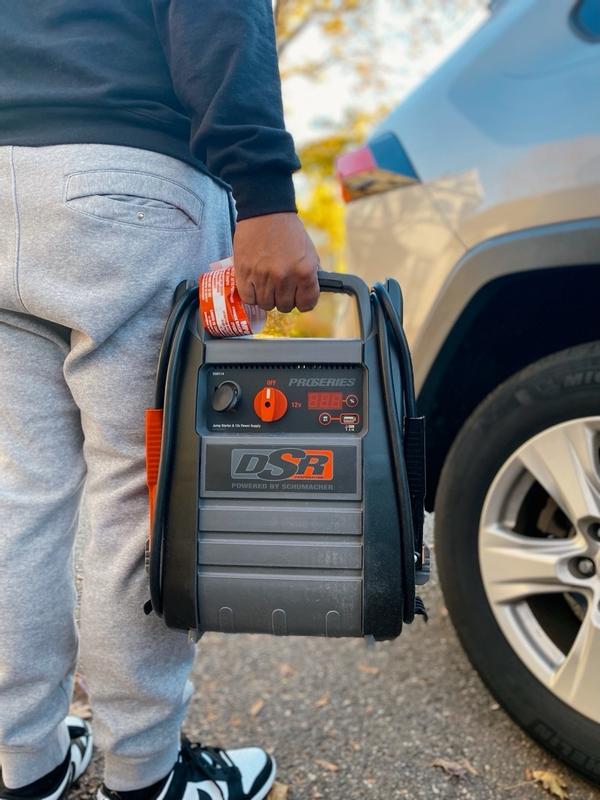 Schumacher Electric DSR ProSeries 2200-Amp 12-Volt Portable Car Battery ...