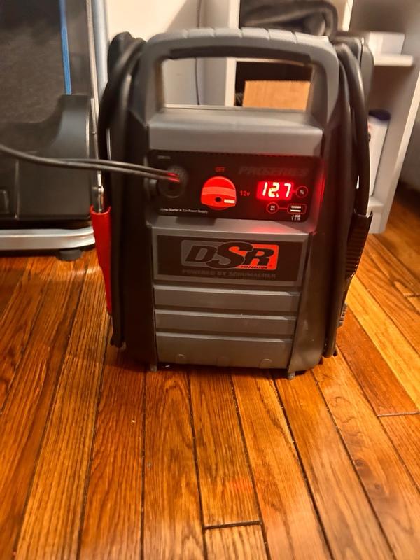 Schumacher Electric DSR ProSeries 2200-Amp 12-Volt Portable Car Battery ...