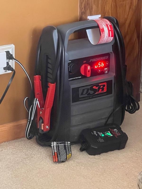 Schumacher Electric DSR ProSeries 2200-Amp 12-Volt Portable Car Battery ...