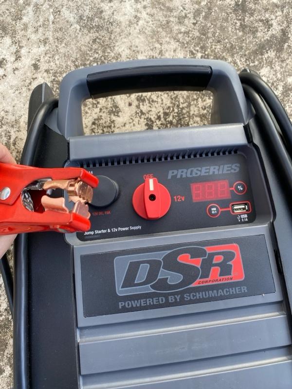 Schumacher Electric DSR ProSeries 2200-Amp 12-Volt Portable Car Battery ...
