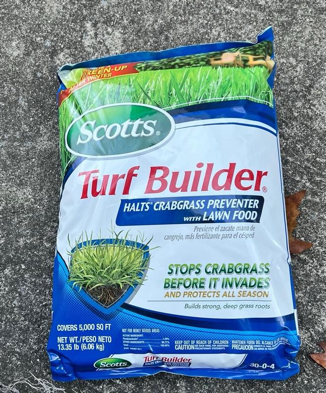 Scotts 13.35 lb. 5,000 sq. ft. Turf Builder SummerGuard Lawn Food with ...